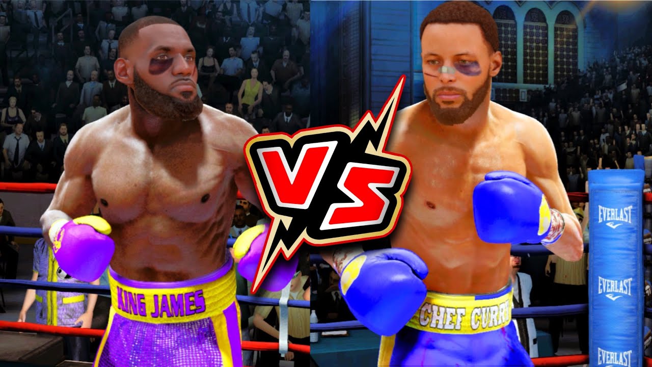 LEBRON VS CURRY IN BOXING WHO WILL WIN - YouTube