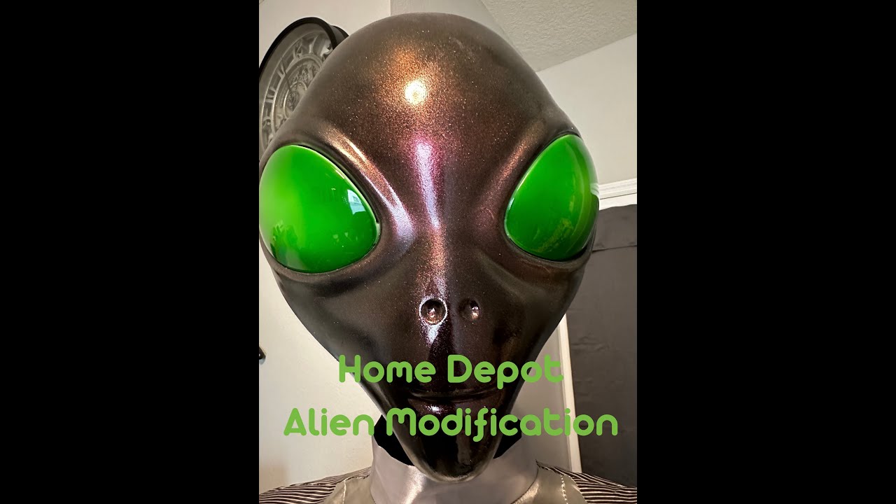 Home Depot 2020 6 Foot Alien Modification / Customization Halloween ...
