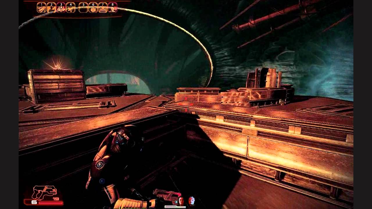 Mass Effect 2 Combat - The Collector Base - YouTube