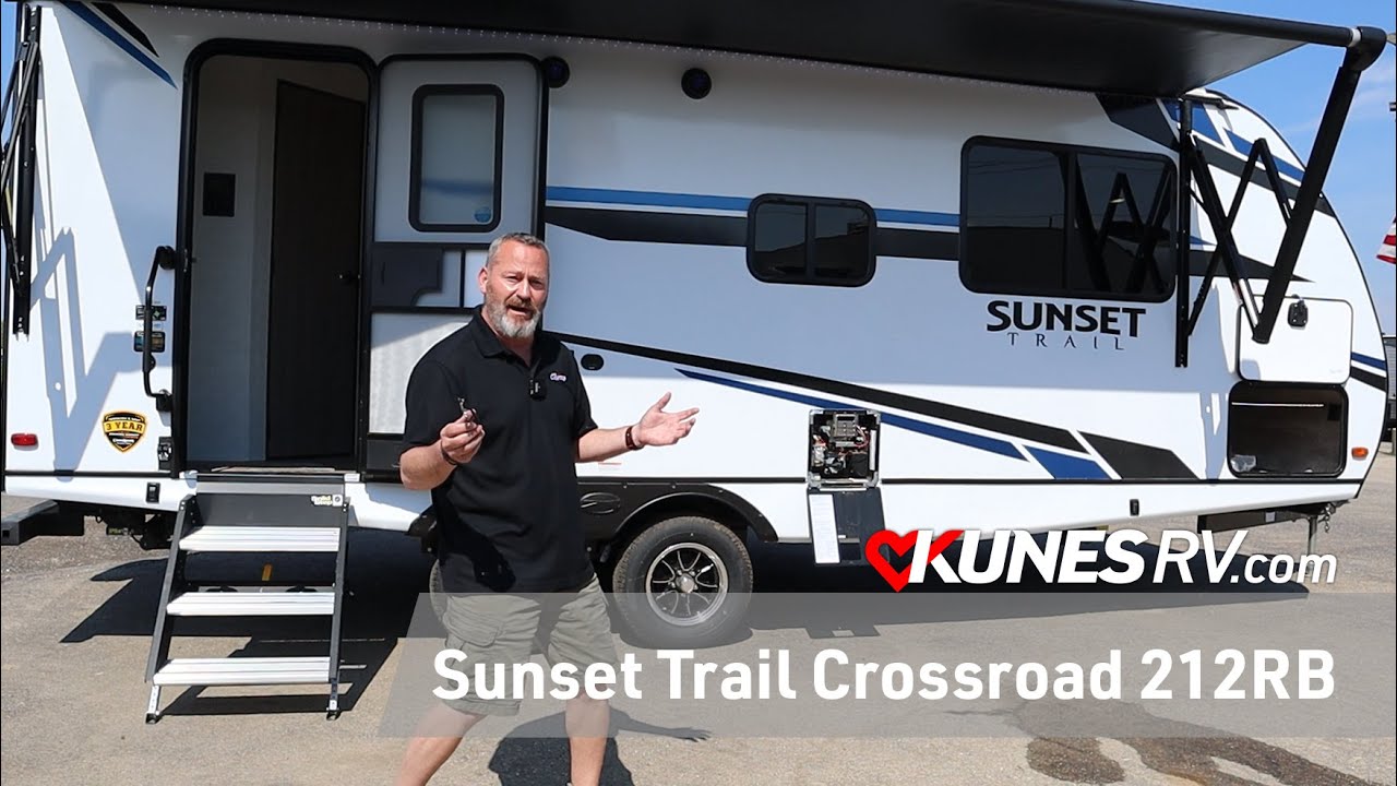2021 Crossroads Sunset Trail 212RB Review! Detail! Specs! - YouTube