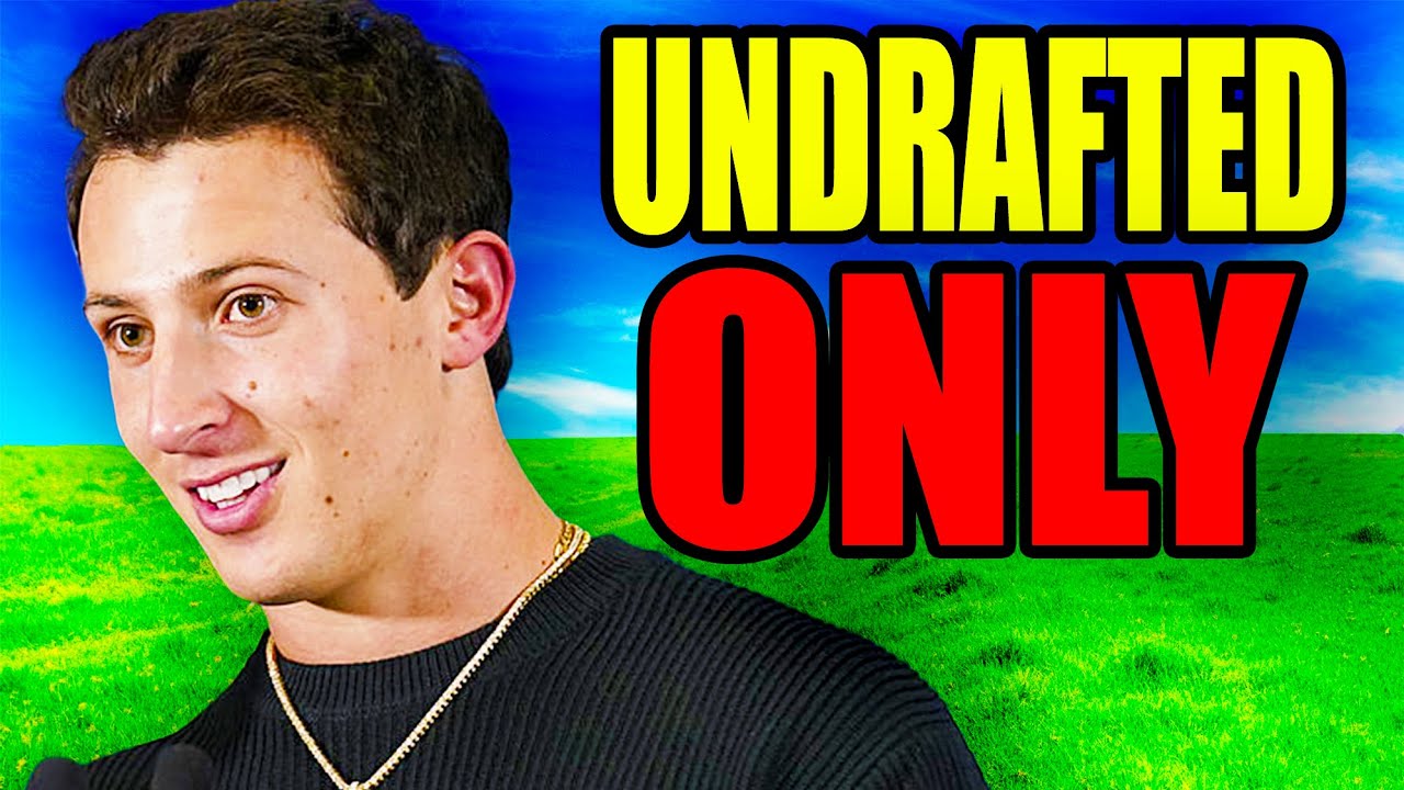 I Rebuilt A Team Of Only UNDRAFTED PLAYERS. - YouTube