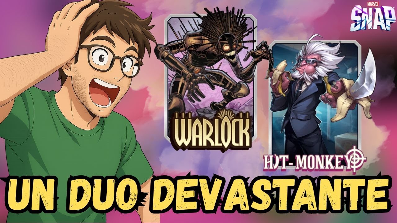 Marvel Snap ITA | Mazzo WARLOCK + Hit Monkey, combo DEVASTANTE! - YouTube