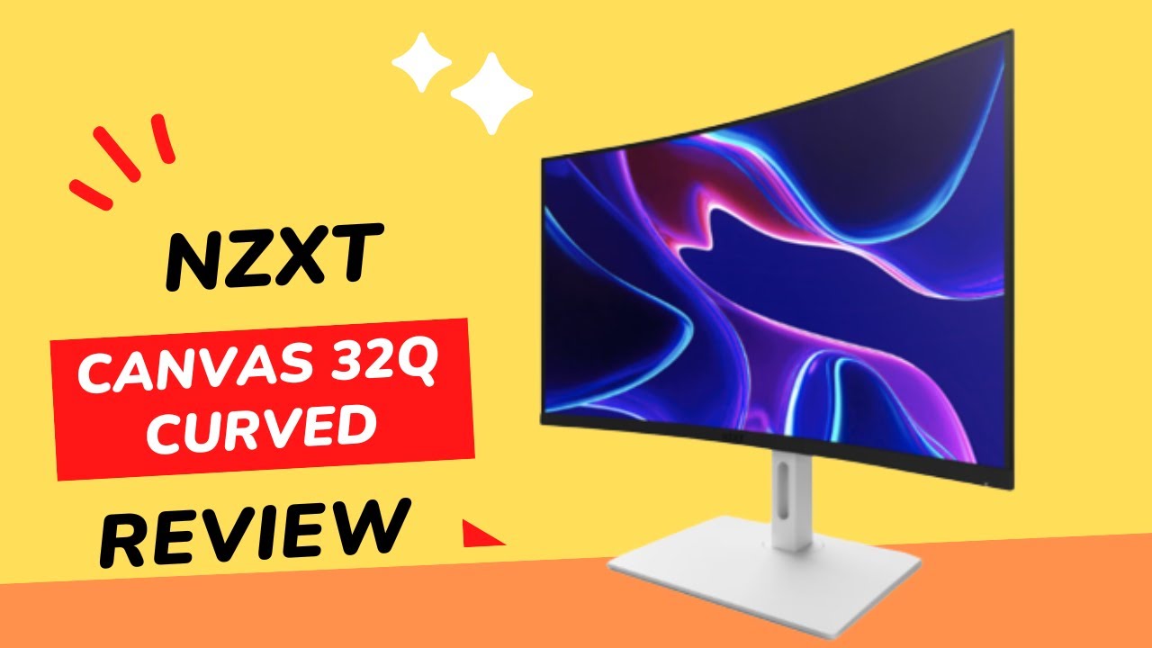Experience Immersive Gaming with the NZXT Canvas 32Q Curved Monitor ...
