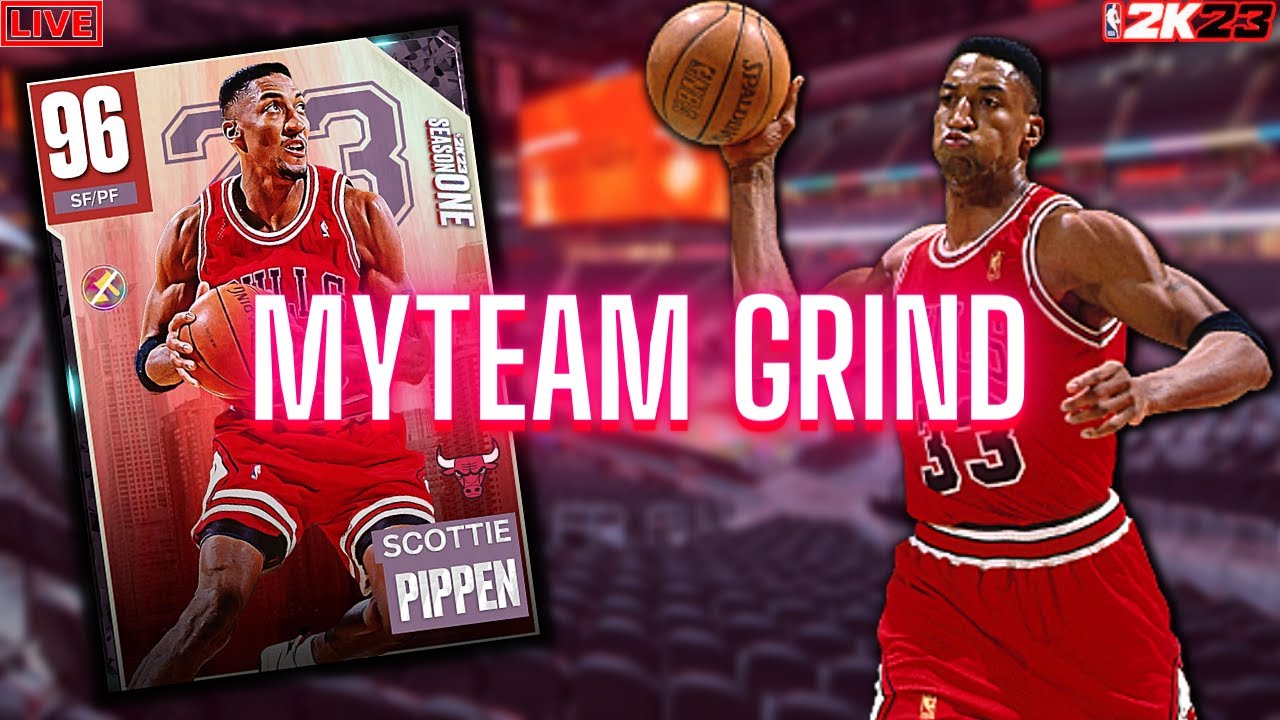 🔴 XP GRIND FOR PINK DIAMOND SCOTTIE PIPPEN | NBA 2K23 MYTEAM #ad #nba2k ...