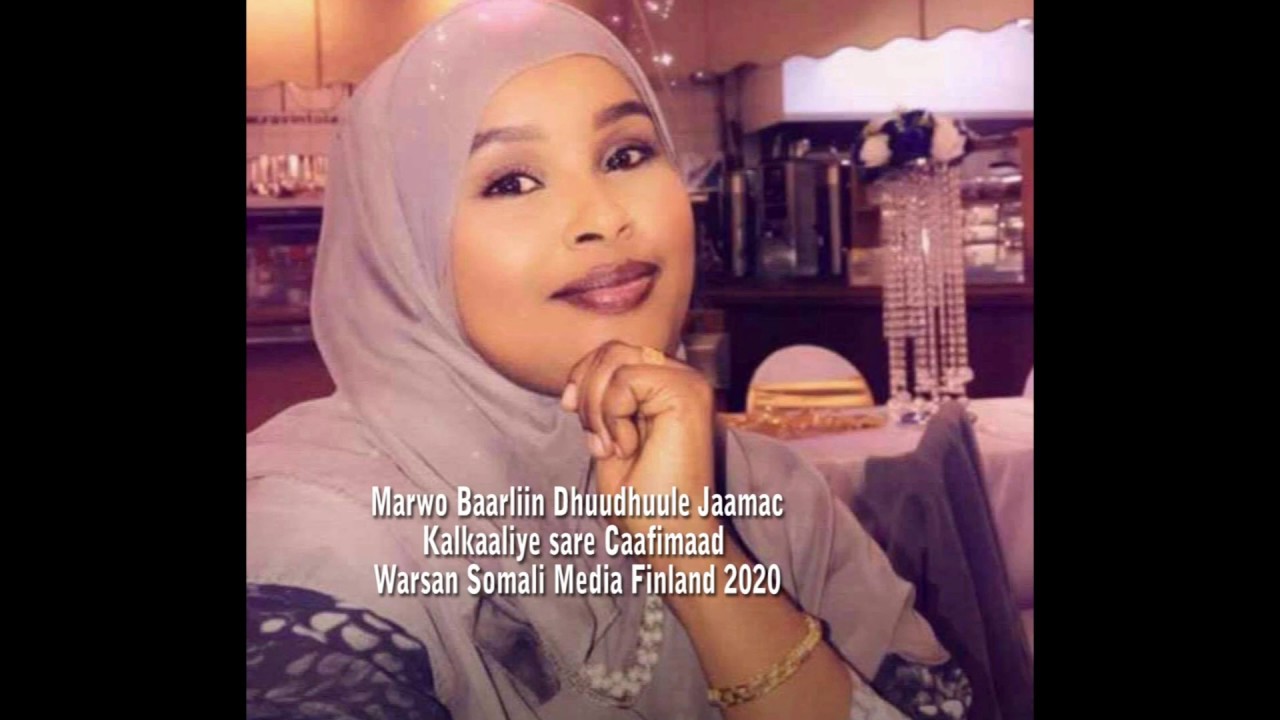 Waraysiy Marwo Baarliin Dhuudhuule Jaamac Kal kaaliye Sare Caafimaad Magaalada Espoo Finland ...