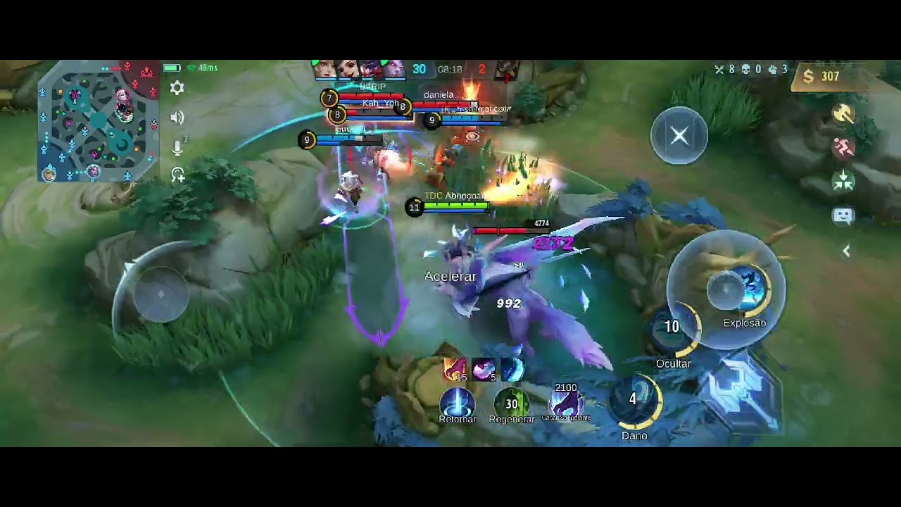 mobile legends armon abençoado jogar de mais - YouTube