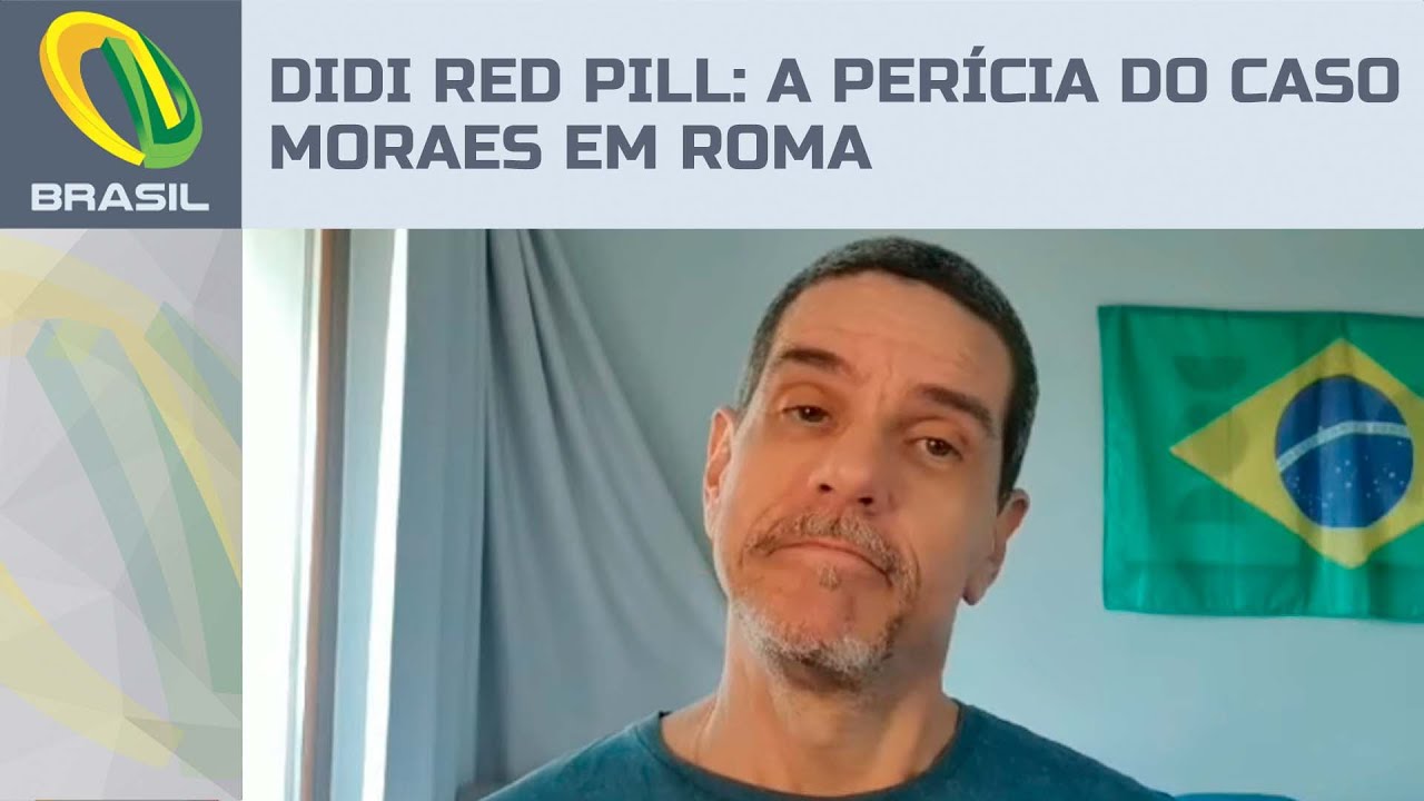 Didi Red Pill: O que será feito no caso Moraes no aeroporto de Roma com ...