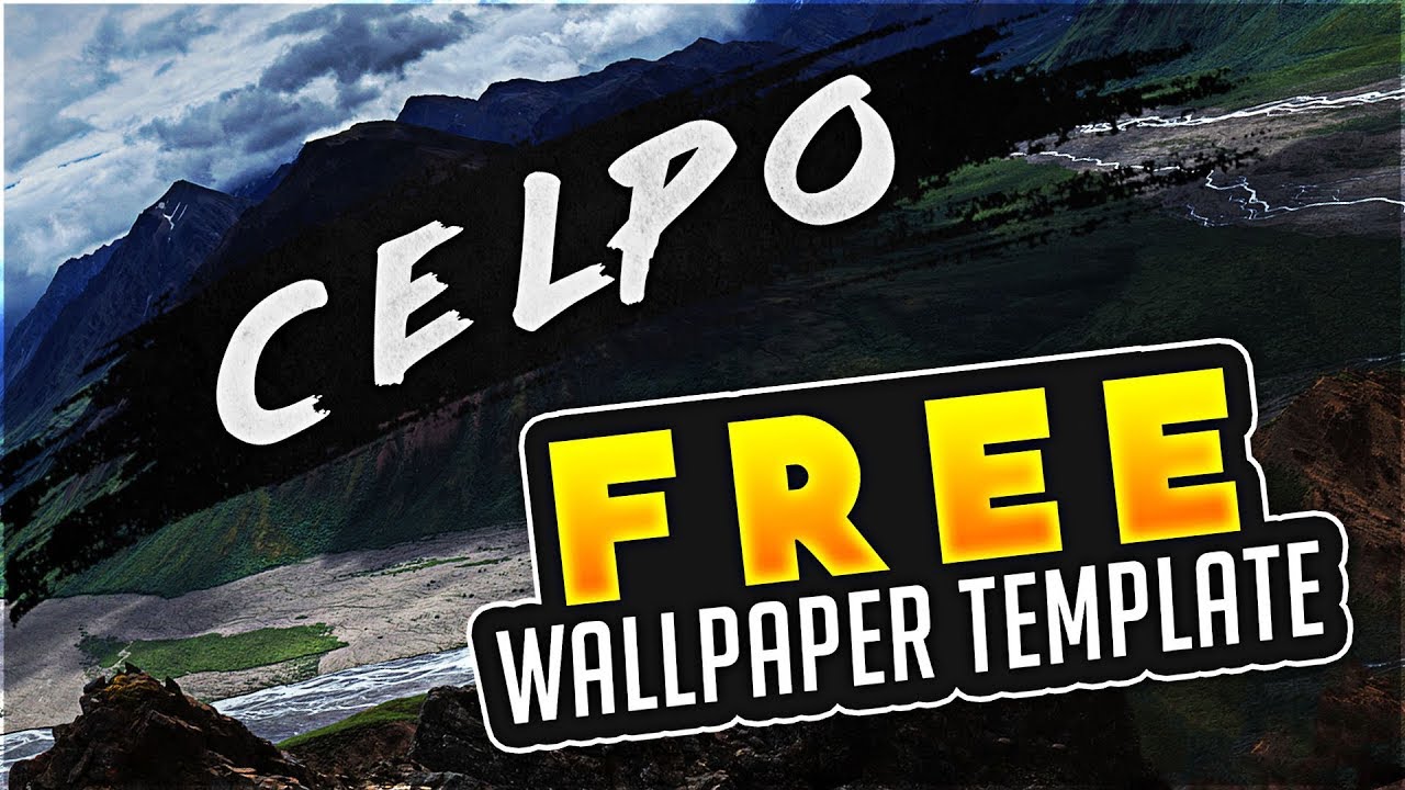 ~FREE GFX~ DESKTOP WALLPAPER TEMPLATE (Tutorial + Download) - YouTube