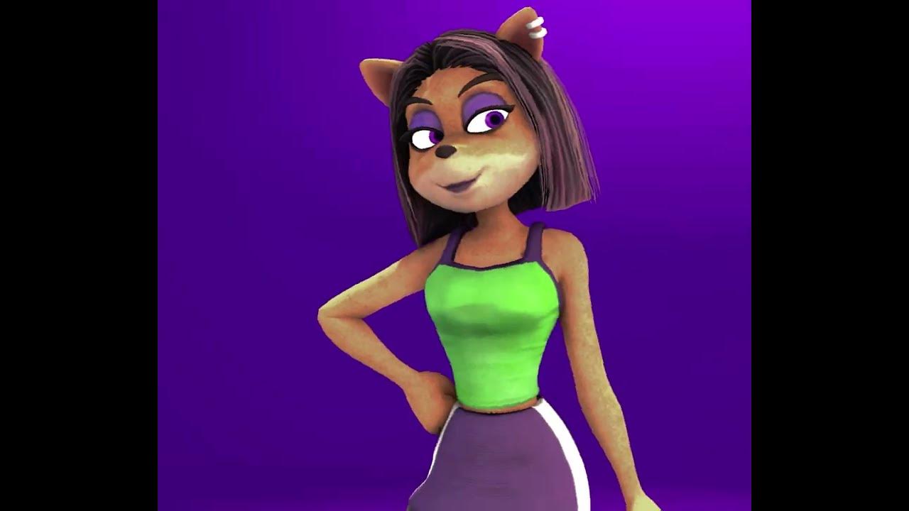 Girls From Crash Bandicoot As Phonk Music Pasadena Opossum Liz