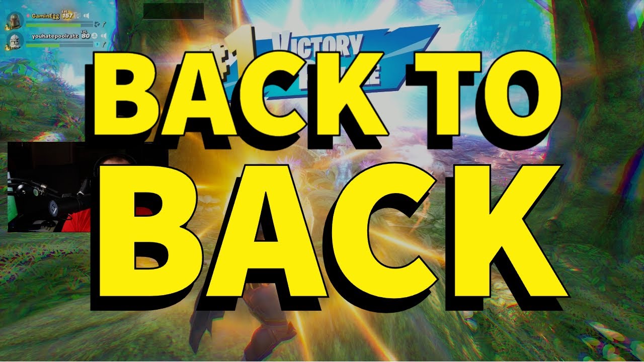 Back to Back Duo wins in Fortnite Chapter 4 Season 3 - YouTube