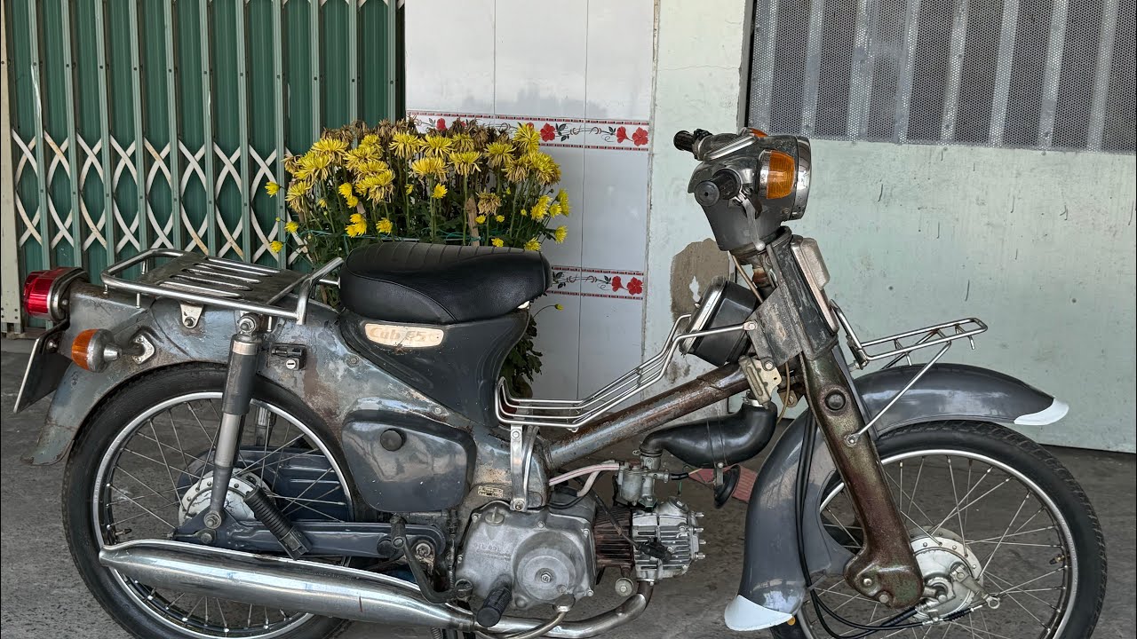Honda cub 78/70 chính chủ 60 bao công chứng - YouTube