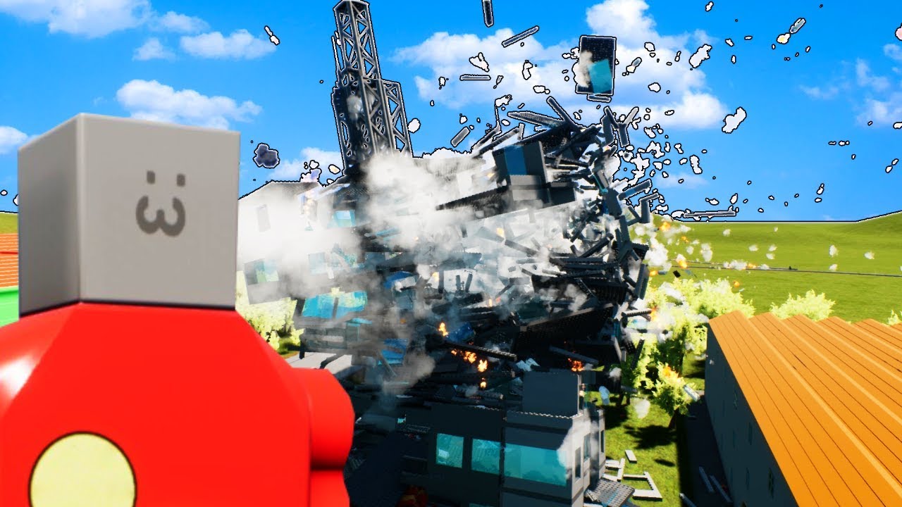 Me and My Friends Tried to be Fire Safety Inspectors but Our Lego Tower ...