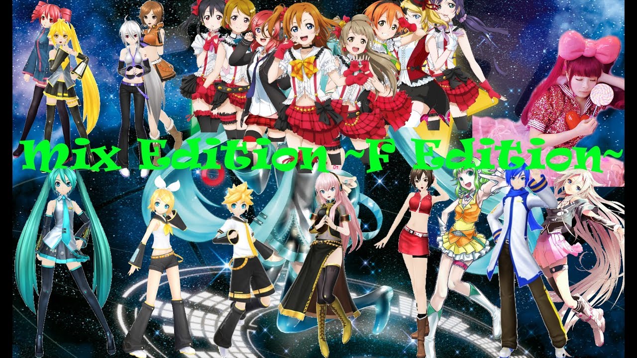 Diva F Mods - Mix Edition ~F Edition~ v1.0 Release - YouTube