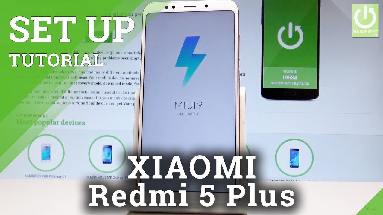 How to Set Up XIAOMI Redmi 5 Plus - XIAOMI First Configuration - YouTube