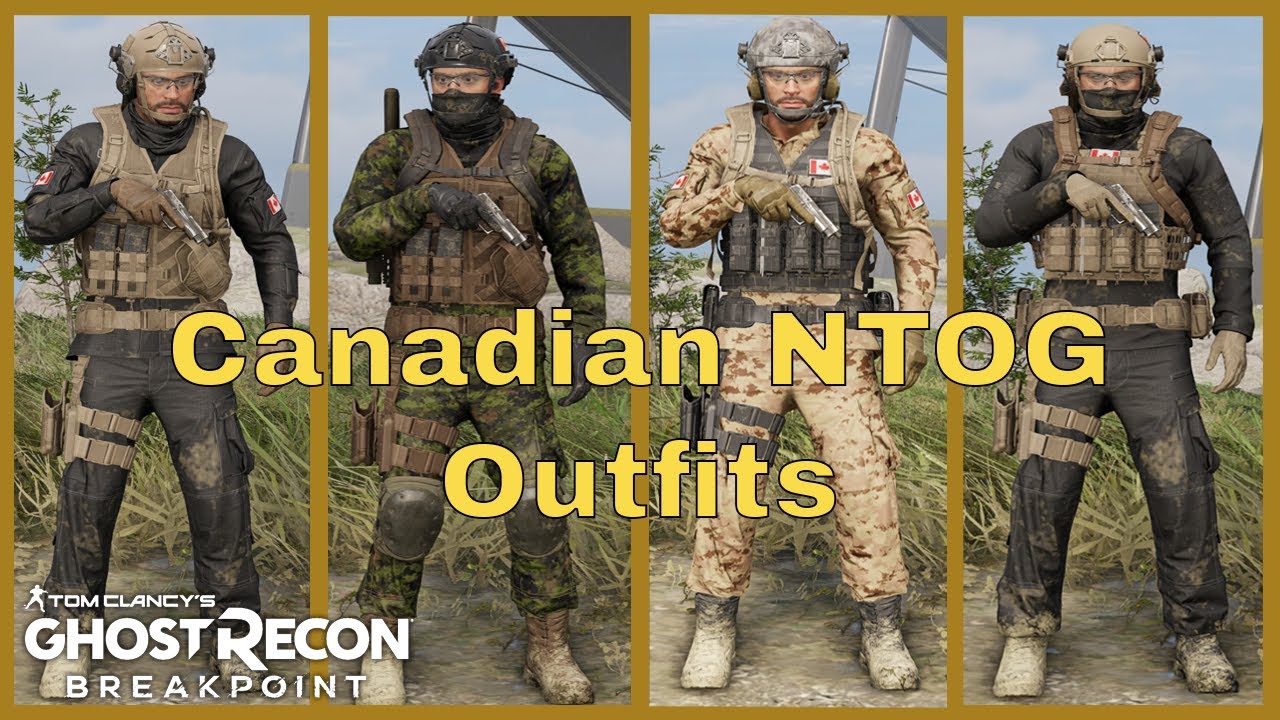 Canadian Naval Tactical Operations Group (NTOG) Outfit Guide / Showcase ...