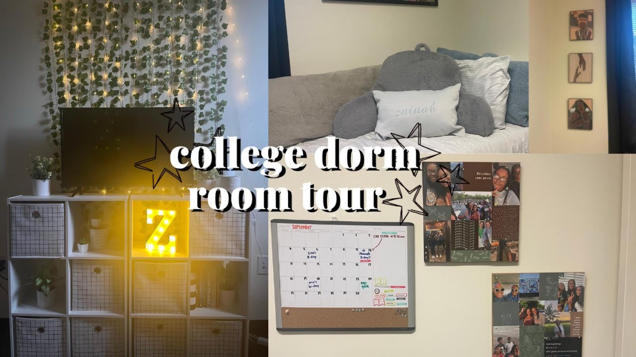 COLLEGE DORM ROOM TOUR | UNC Charlotte - YouTube