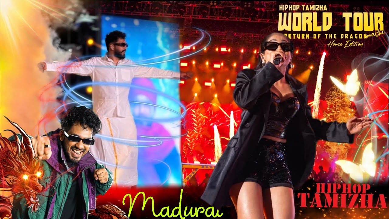 HiphopTamizha World Tour - Return of the Dragon Machi - Home Edition ...