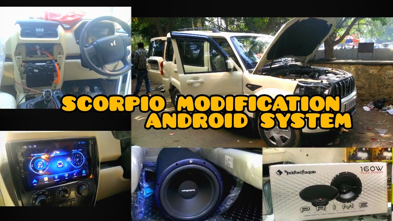 Scorpio Installed Android Stereo | Fully Upgrade Scorpio Stereo | Fully ...