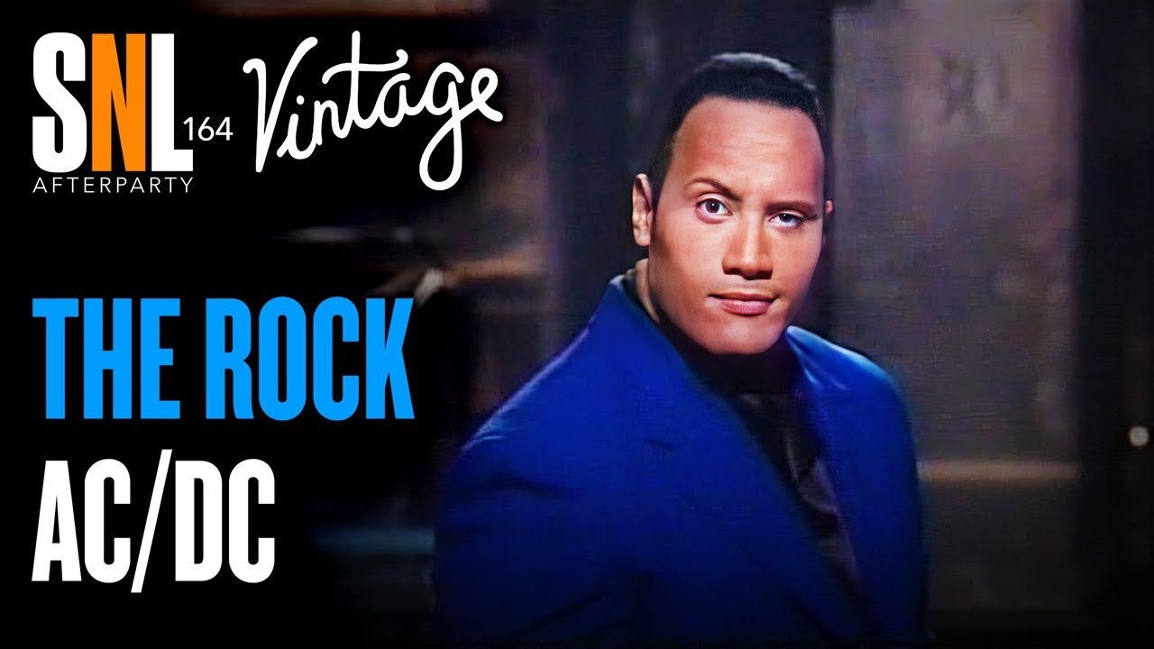Dwayne "The Rock" Johnson / AC/DC | Saturday Night Live (SNL ...