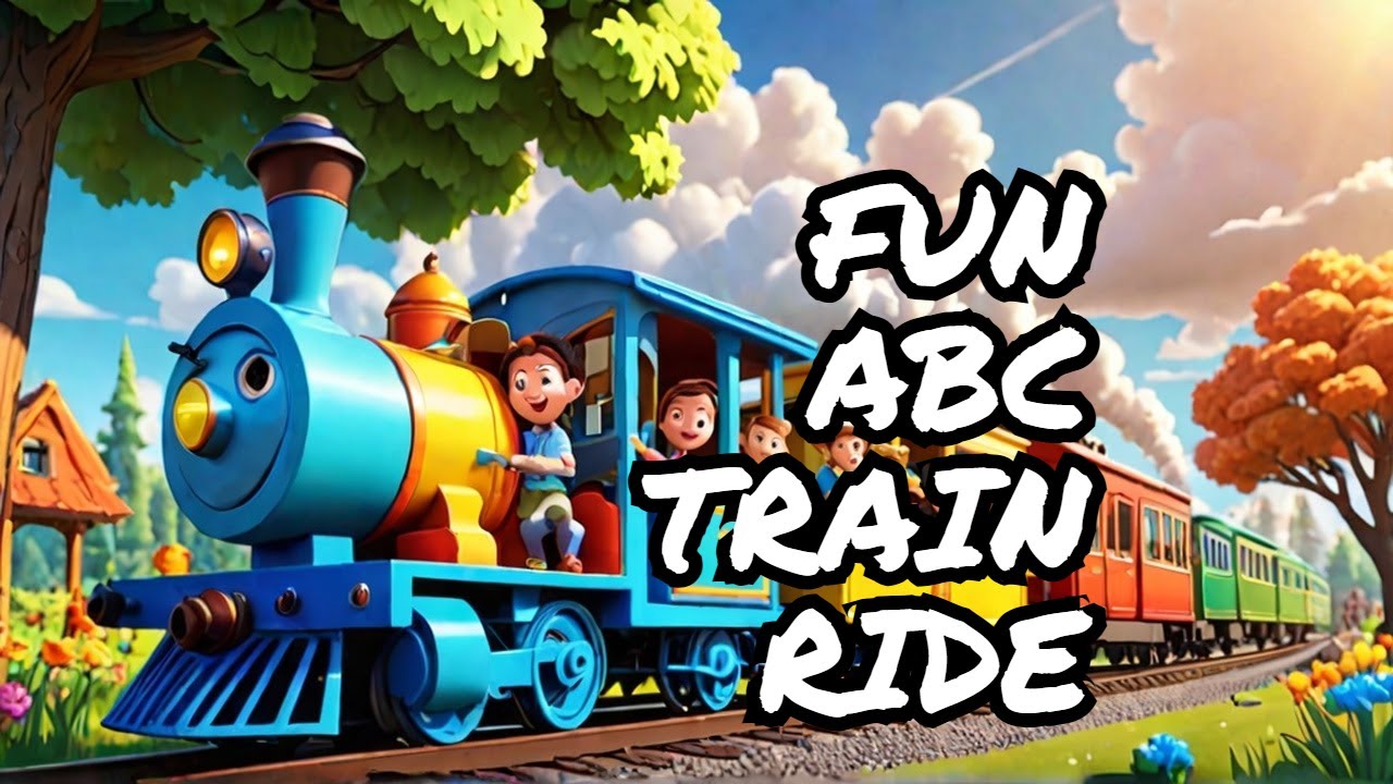 🚂 The ABC Train Ride Song for Kids | Learn the Alphabet with Fun Music ...