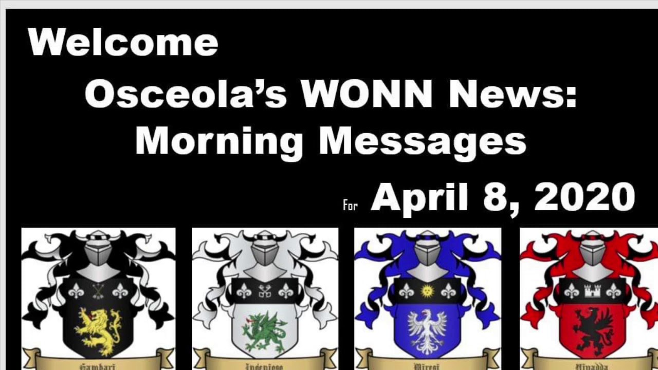 Morning Message April 8 - YouTube
