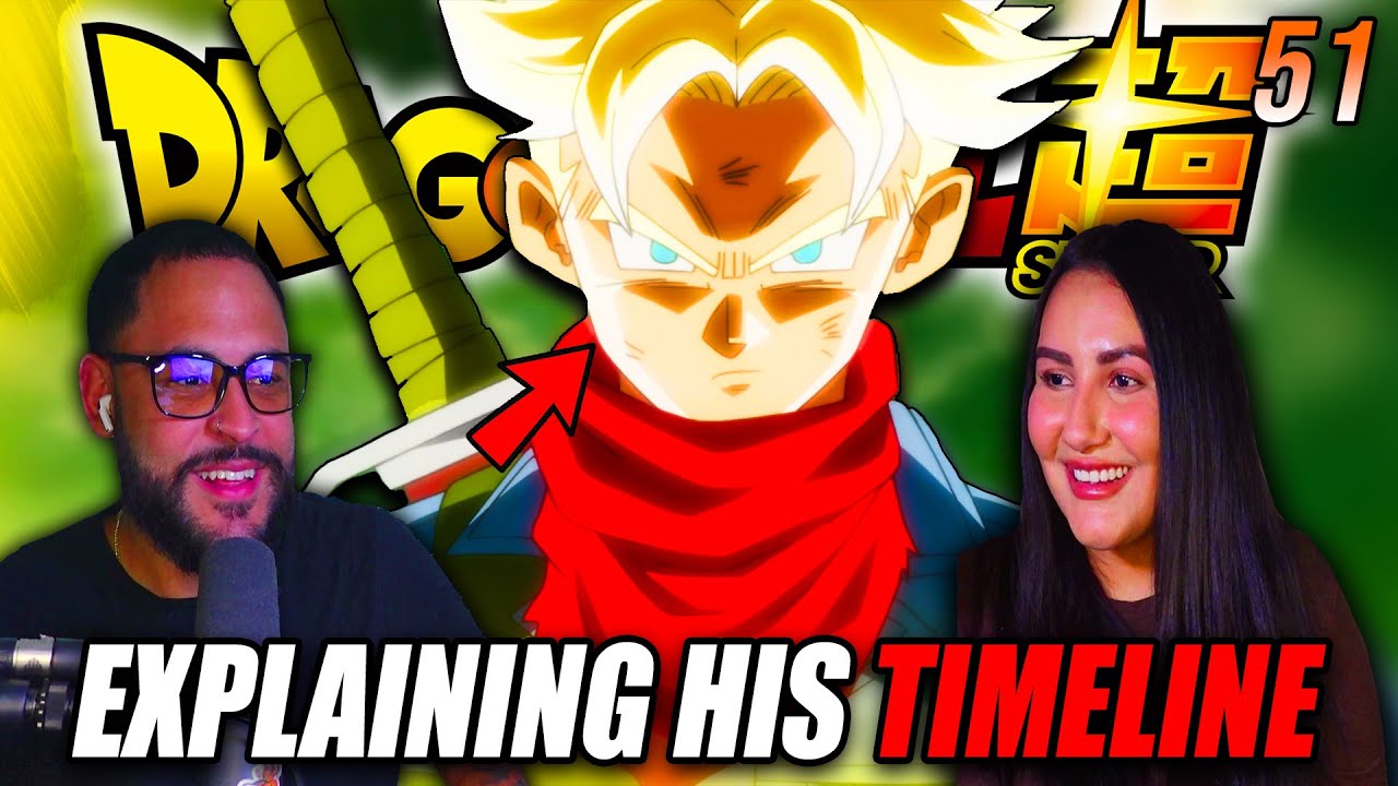 GIRLFRIEND'S REACTION TO FUTURE TRUNKS EXPLAINING HIS TIMELINE! Dragon ...
