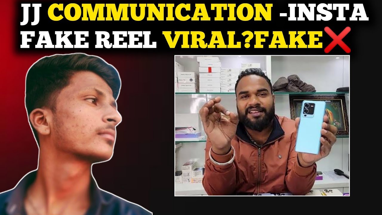 JJ COMMUNICATION -INSTAGRAM FAKE REEL VIRAL -FULL UPDATE VIDEO! JJ SIR ...