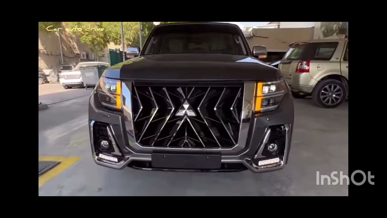 Most Beautiful Mitsubishi Pajero in the world Pajero HAWK kit - YouTube