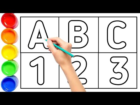 Count 123 , 1234 , One two three , ABC , ABCD , Learn alphabet for ...