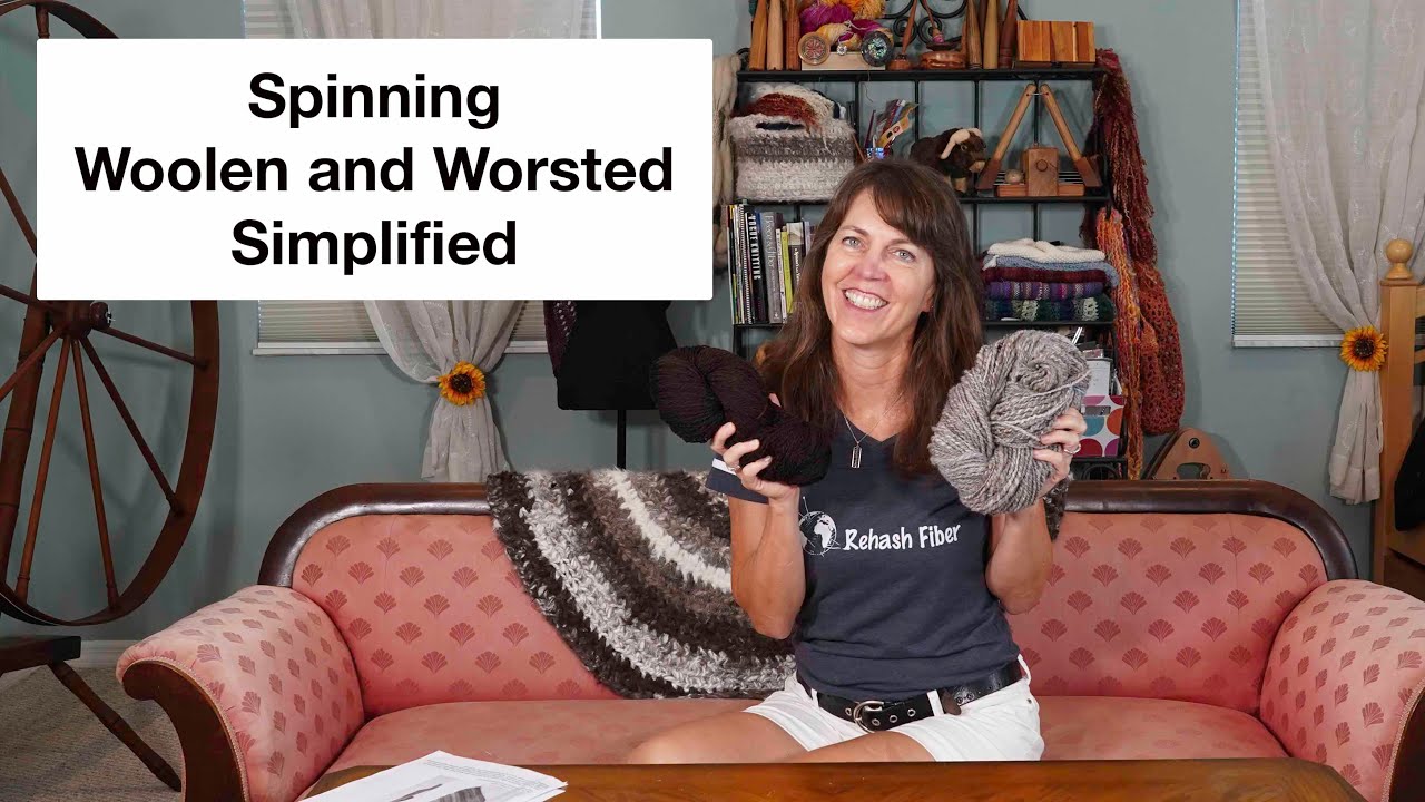 Spinning Woolen & Worsted Simplified - YouTube