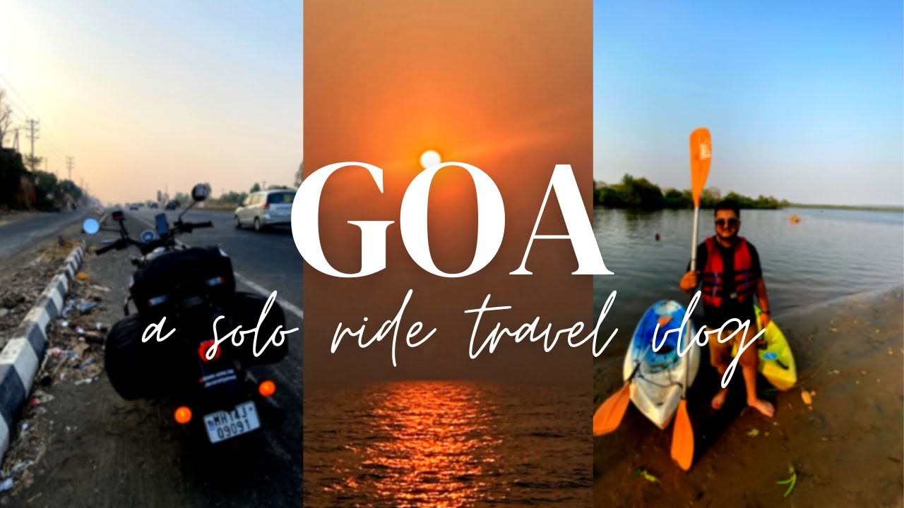 GOA - A solo ride travel vlog (By. Devansh Jaiswal) | TRAVEL VIDEO - 9 | CINEMATIC SOLO TRAVEL ...
