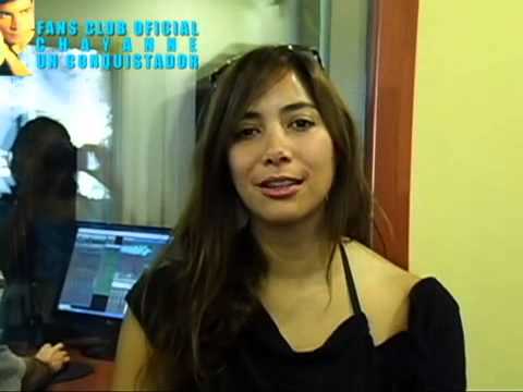 CATA OLCAY SALUDANDO AL FANS CLUB CHAYANNE UN CONQUISTADOR EN SUS 25 ...