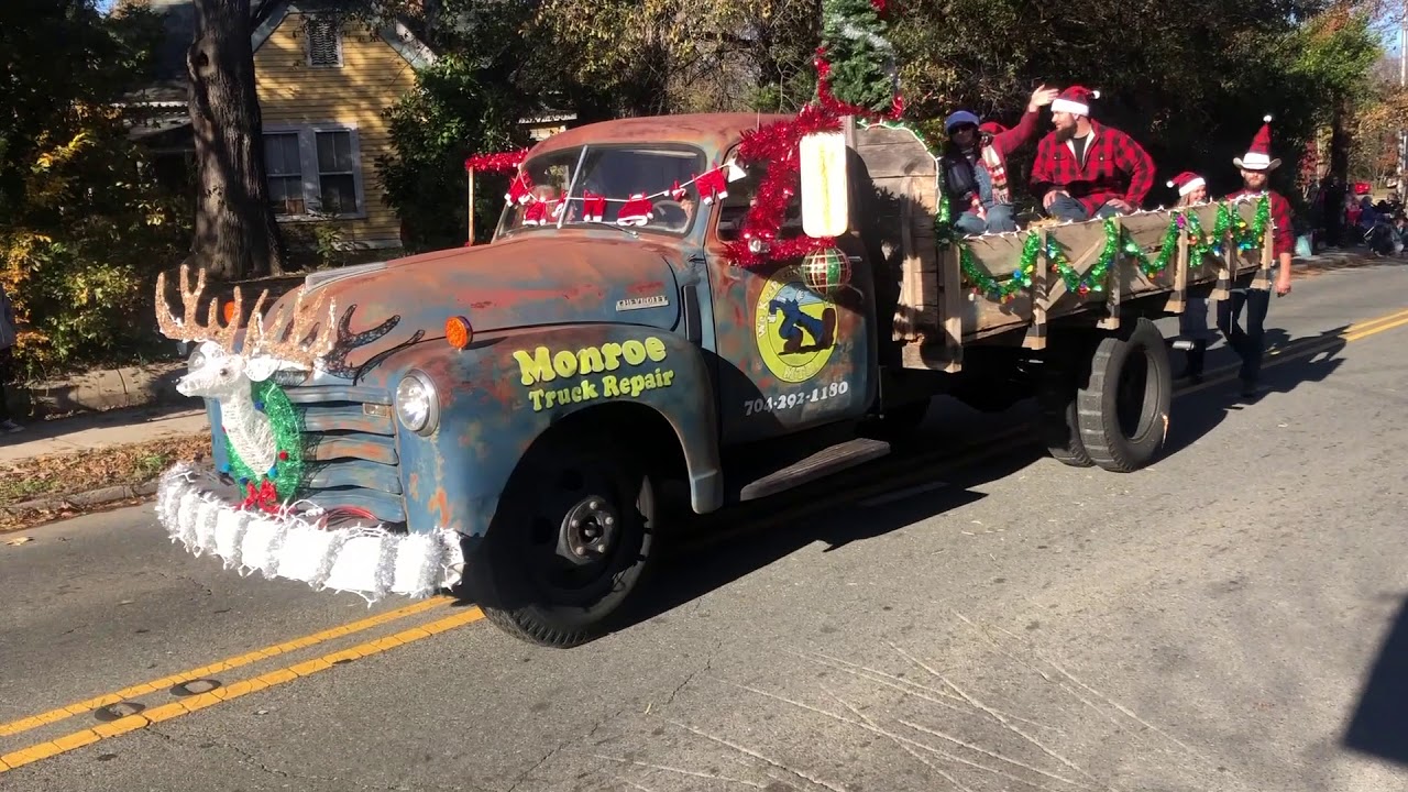 Union County Christmas Parade 2019 | Monroe North Carolina - YouTube
