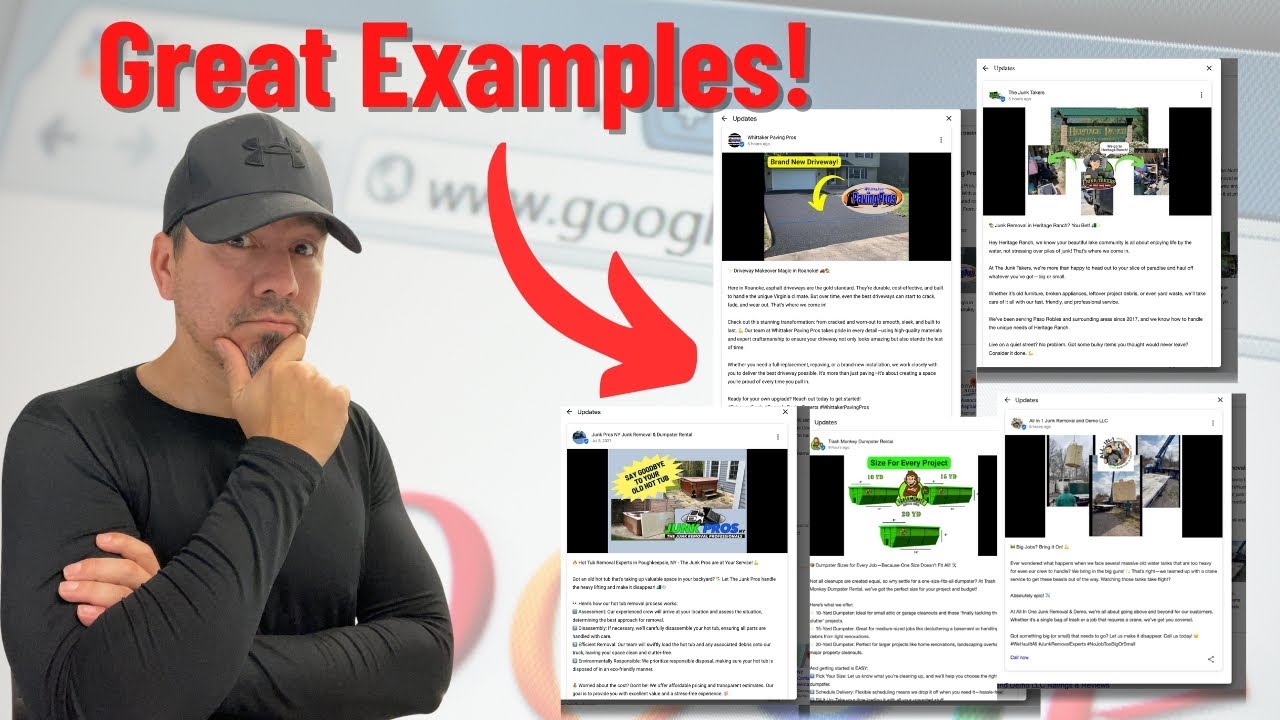 Google My Business Posts Examples & How To Create Your Own - YouTube