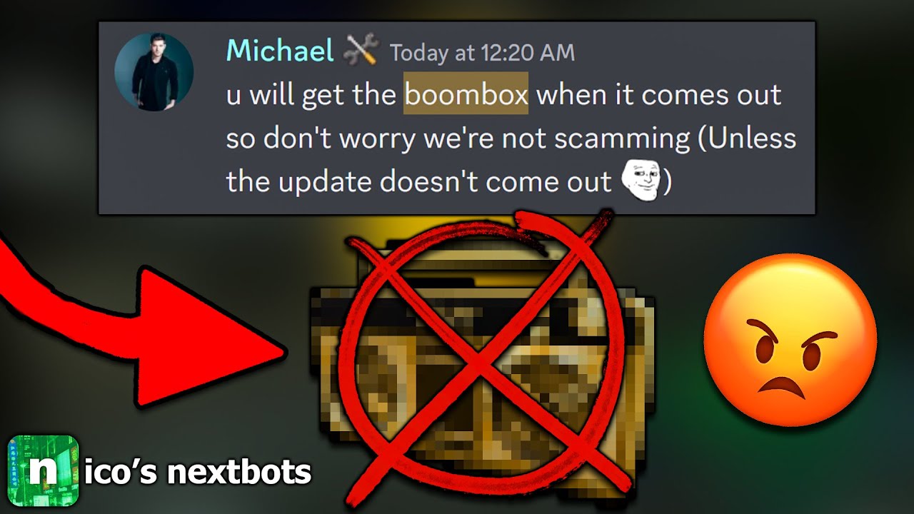 NICO'S NEXTBOTS JUST SCAMMED ME!? 😡 - YouTube