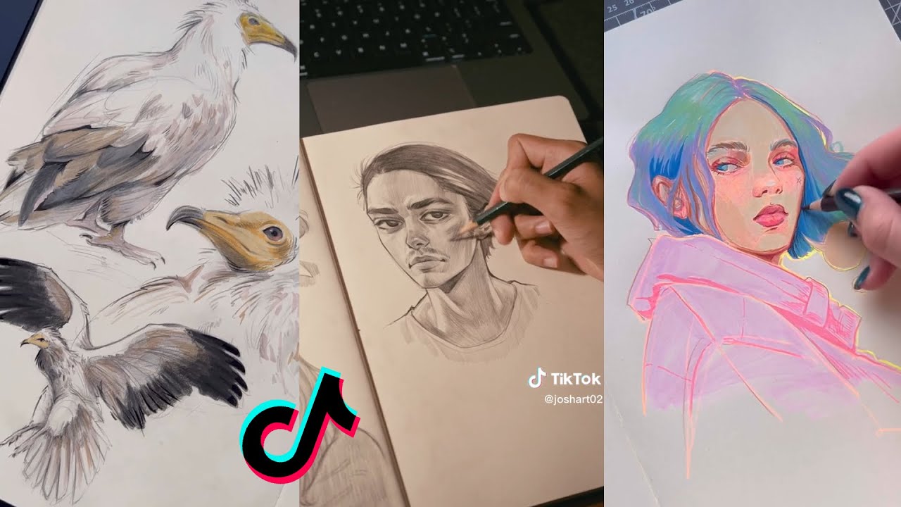 Random Art TikToks 🎨 Best Drawing TikTok Compilation #9 - YouTube