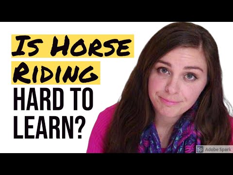 Q5: Is Horse Riding Hard To Learn? #BeginnerEquestrianStartingOut