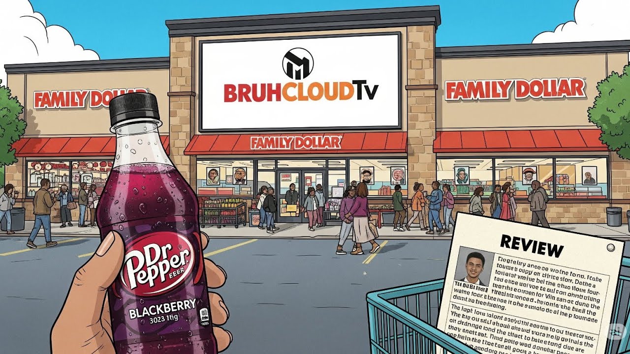 Dr. Pepper Blackberry Review Bruh! - YouTube