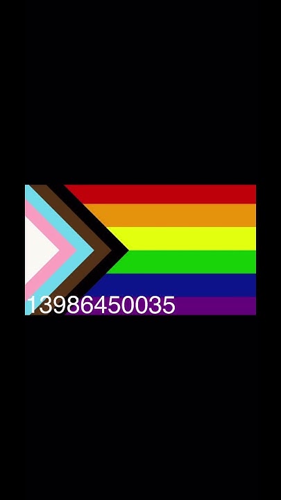 Pt.2 of the Pride Flag bloxburg decal collection - YouTube