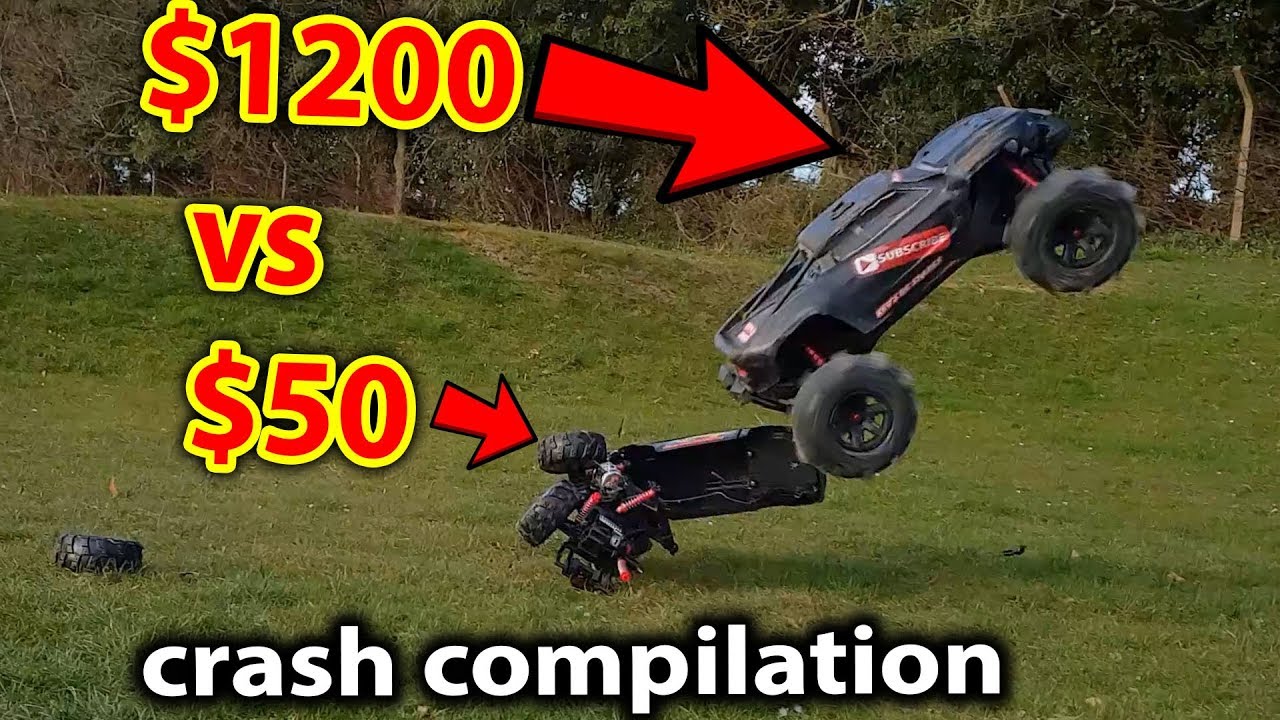 Kev's RC Car Crash & Bash Compilation VOL 1 - YouTube