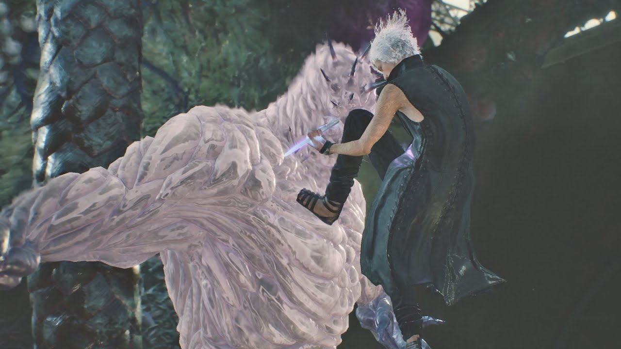 Devil May Cry 5 - V Finishers Animations Vs Bosses & Enemies (DMC5 2019 ...