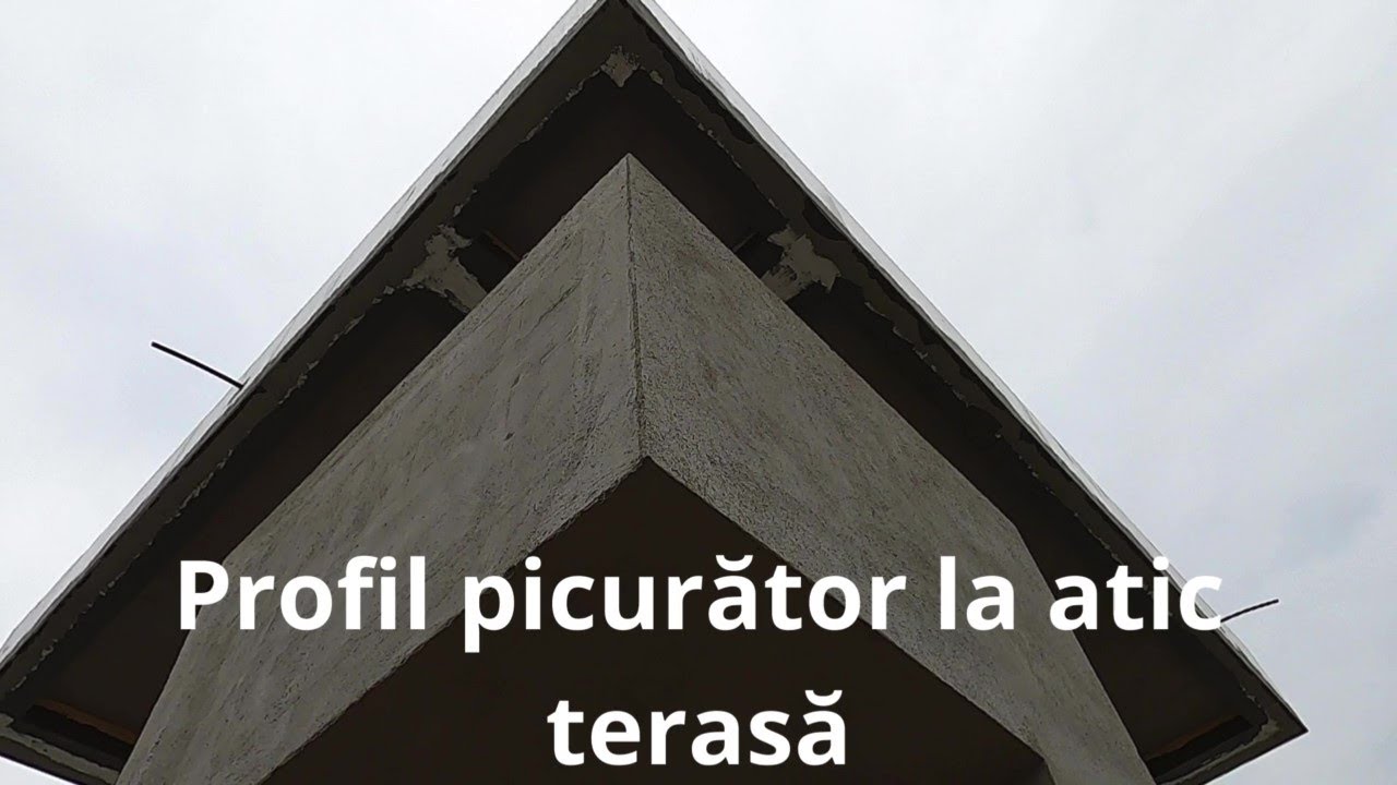 Profil picurator la atic terasa - YouTube