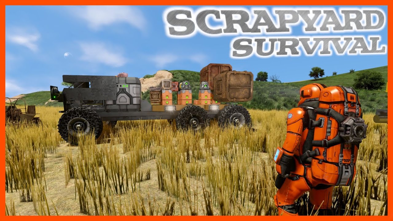 Scavenging And Upgrading Storage - Scrapyard Survival - #3 - YouTube