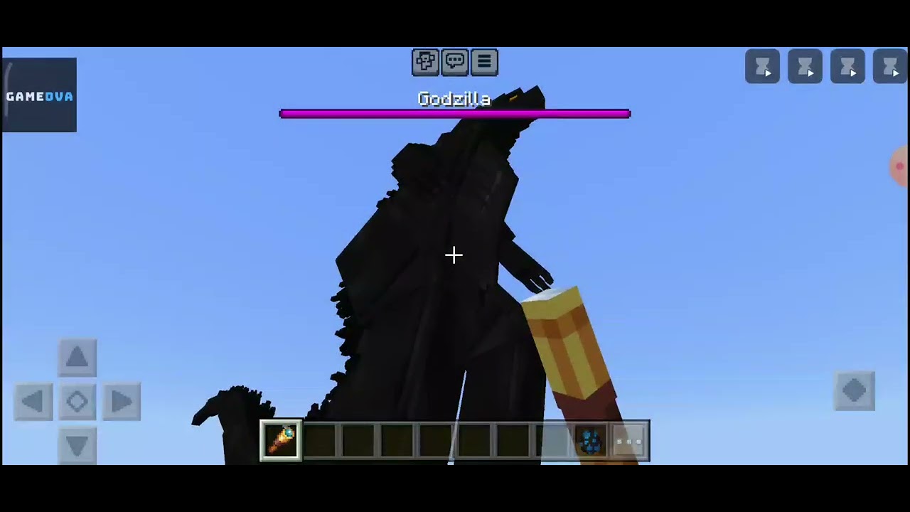 godzilla mod for minecraft (modmenu) - YouTube