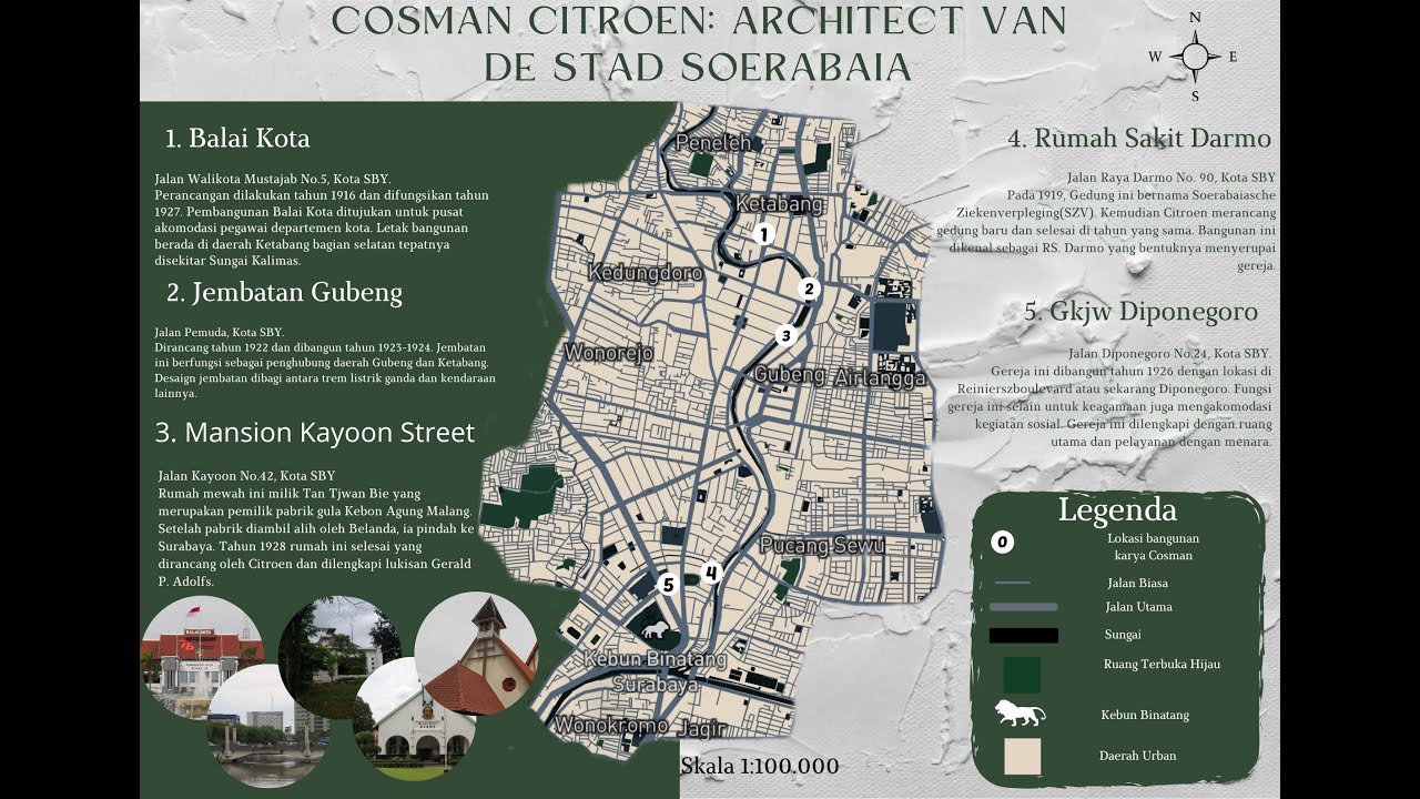 Dokumenter Cosman Citroen Architecht Van De Stad Soerabaia - YouTube