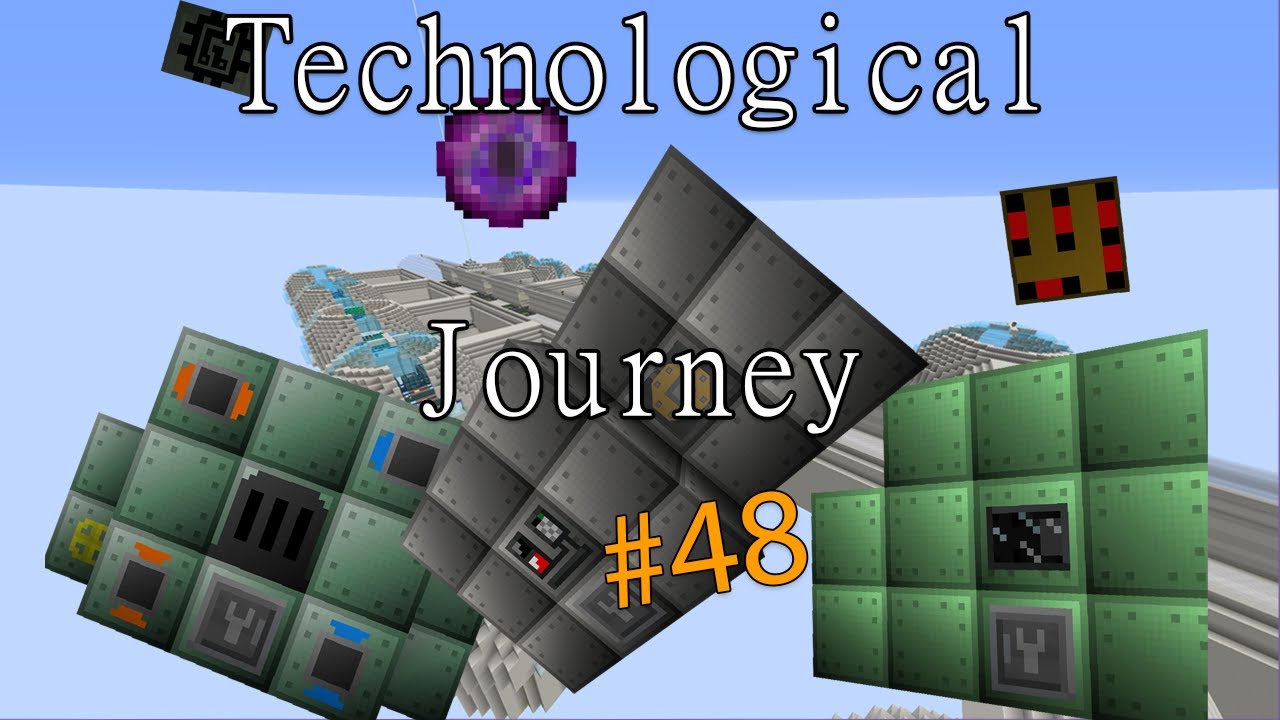 Technological Journey - 48 - Multiblocks to the Rescue: Progressing through IV! - YouTube