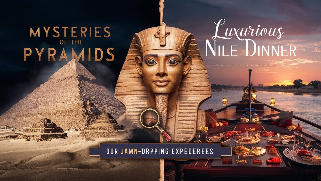 Mysteries of the Pyramids & Luxurious Nile Dinner - Our Jaw-Dropping ...
