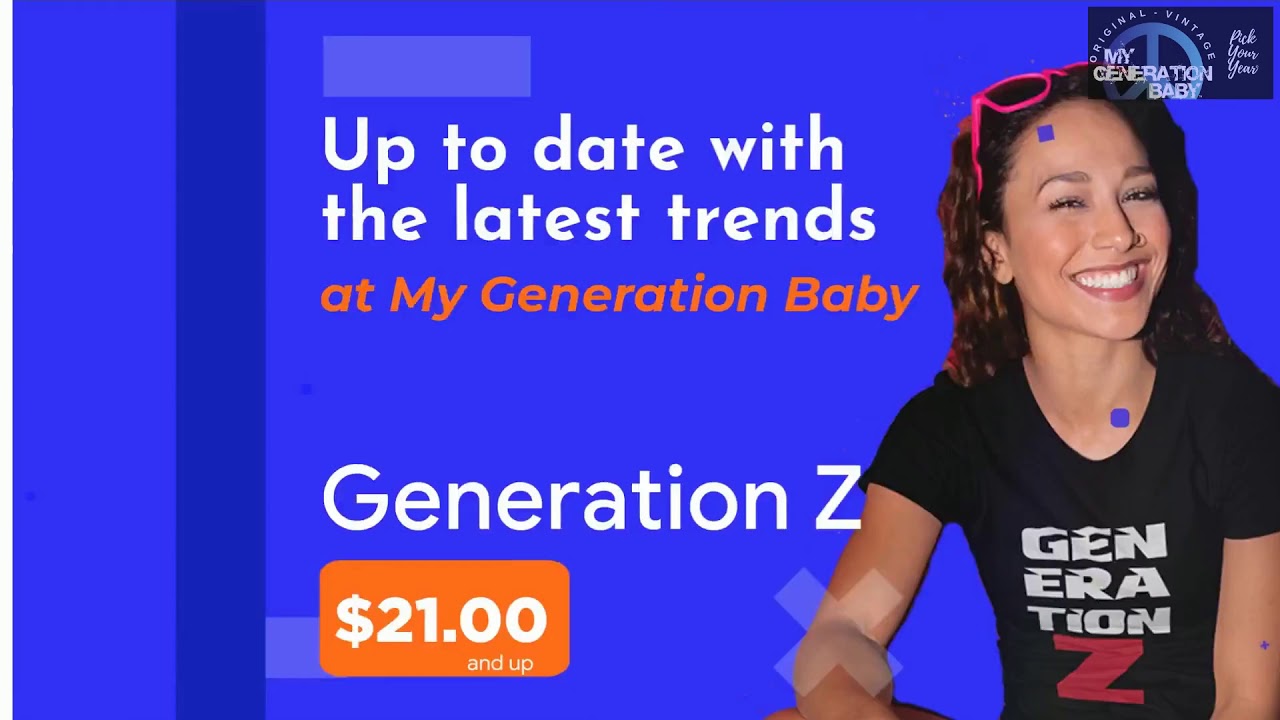 My Generation Baby! Streetwear You Can Live With. Celebrate your ...