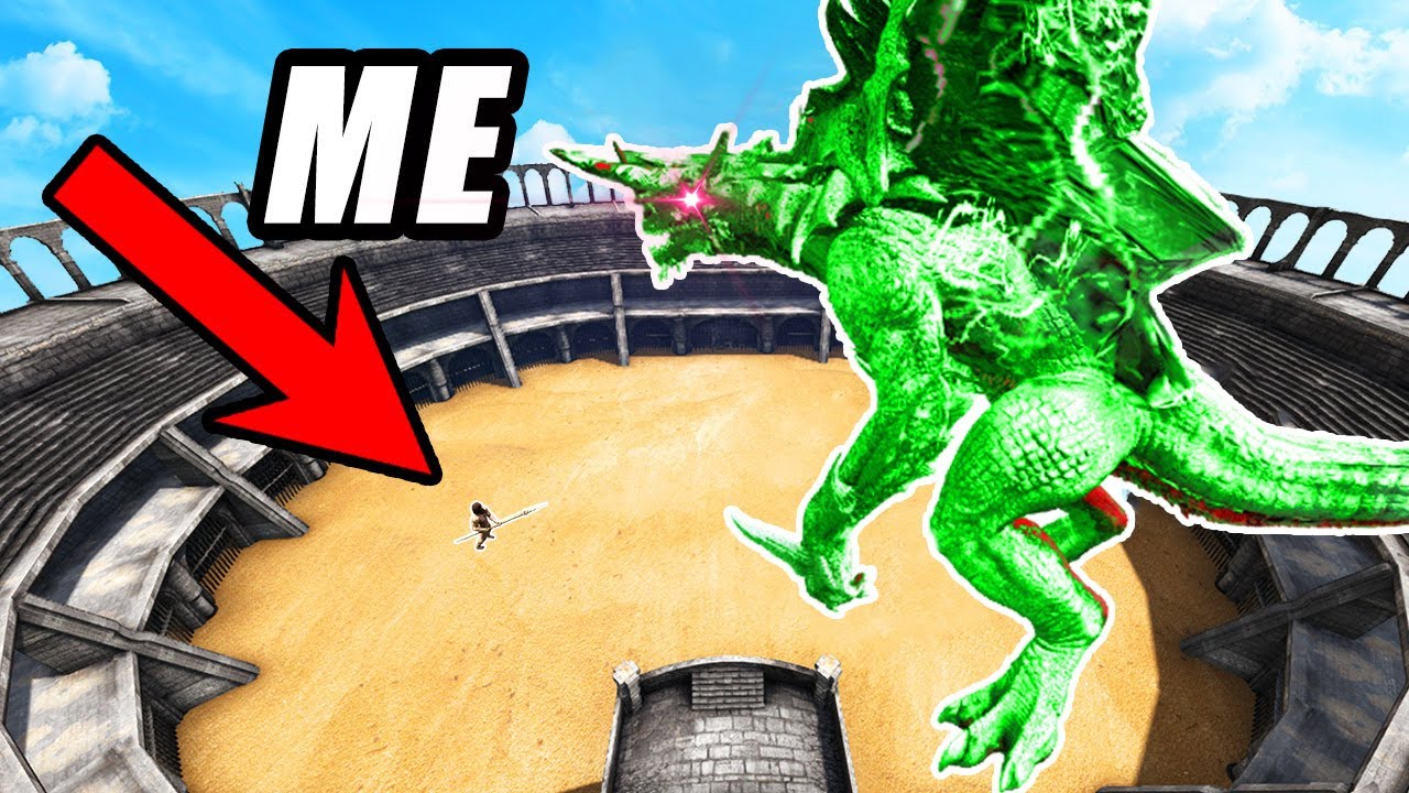 Can We Beat The STRONGEST DINOS IN ARK?! - YouTube
