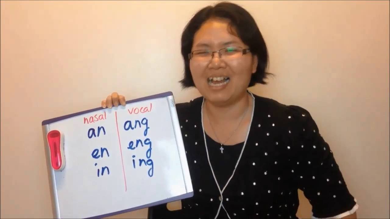 How to Differentiate an ang, en eng. in ing - YouTube